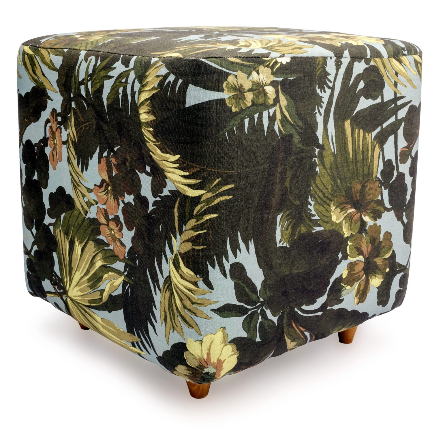 cube stool with kitenge fabric - Workshop | Nairobi